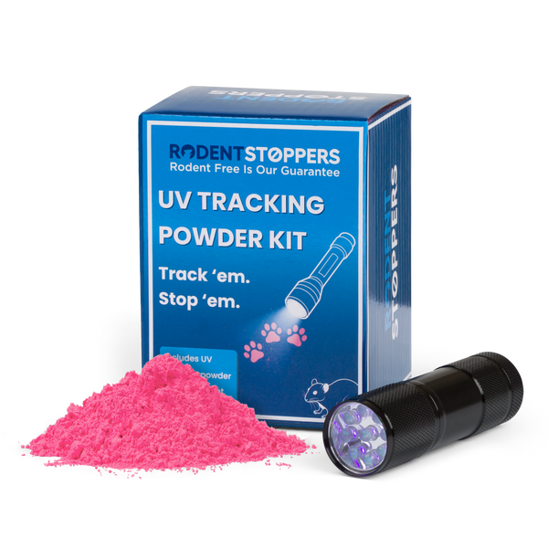 UV Rodent Tracking Powder with UV Flashlight – Rodent Free