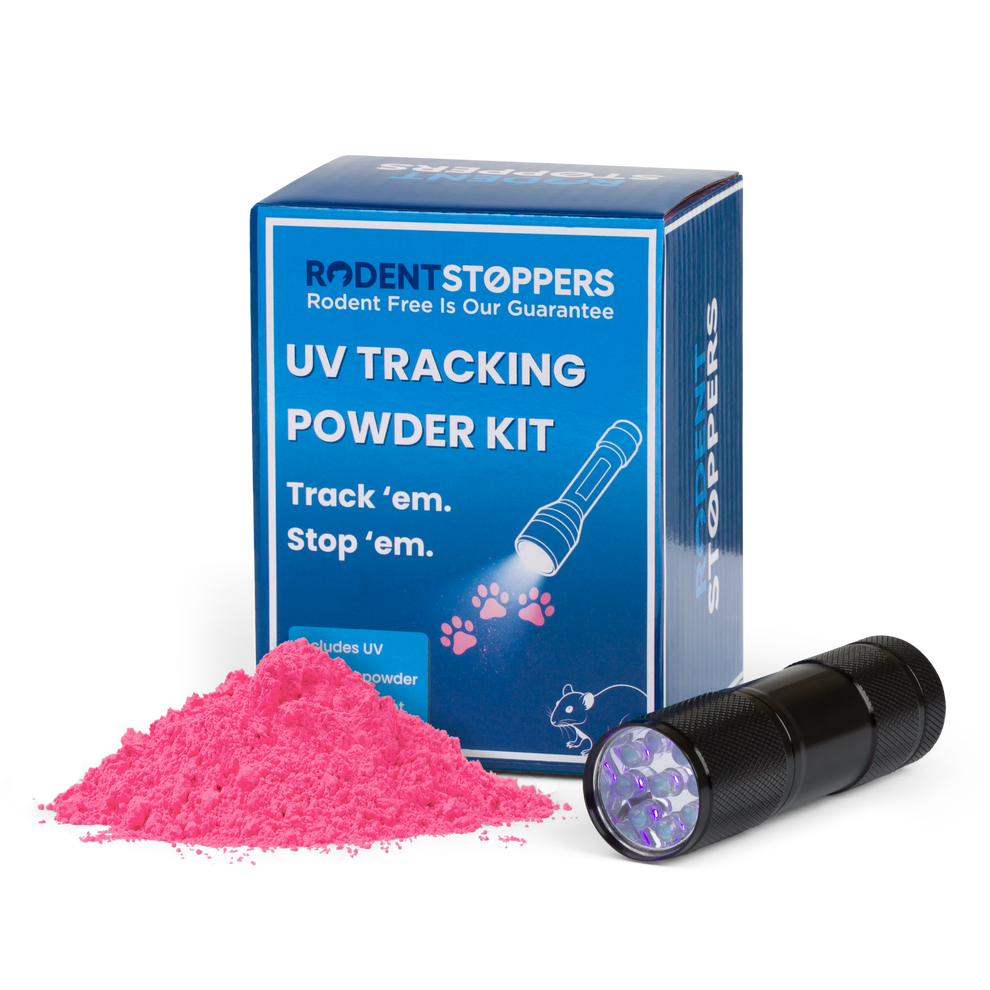 UV Rodent Tracking Powder with UV Flashlight – Rodent Free